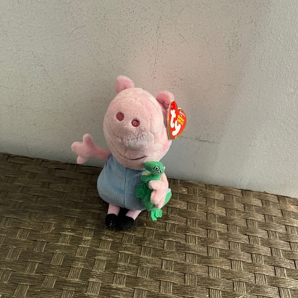 Ty | Toys | Ty George Pig Plush | Poshmark